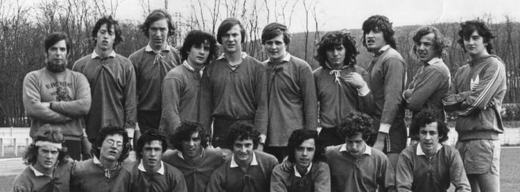 Photo de classe Equipe rugby 1978 de 1978, Lycée Jean-jacques Rousseau ...