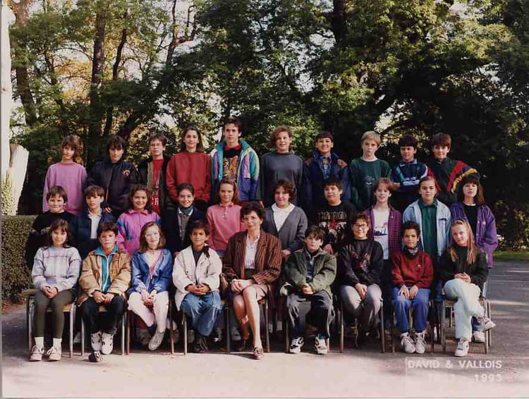 Photo de classe 6ème de 1993, Collège Marcel Roby - Copains d'avant