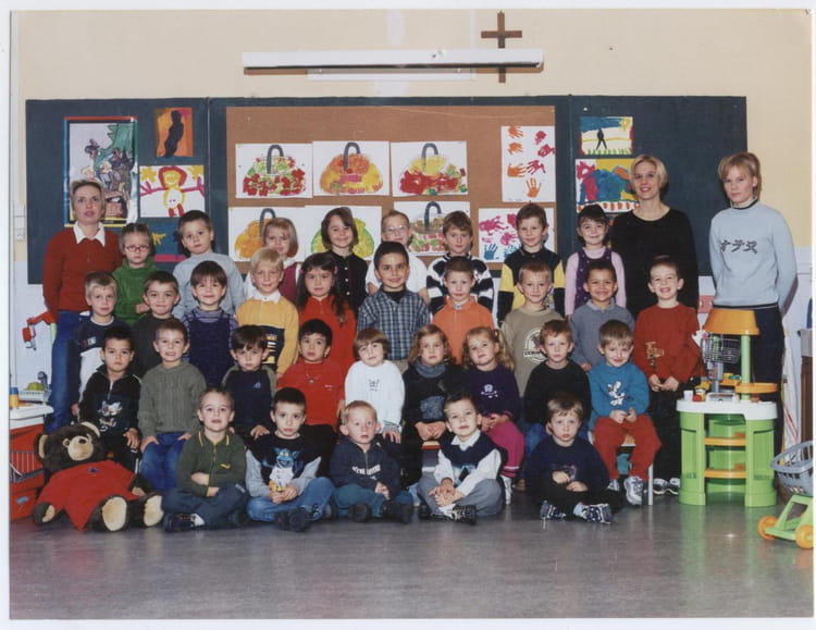 Photo de classe 3 em maternelle de 2001, Ecole Du Centre (Hombourg Haut ...