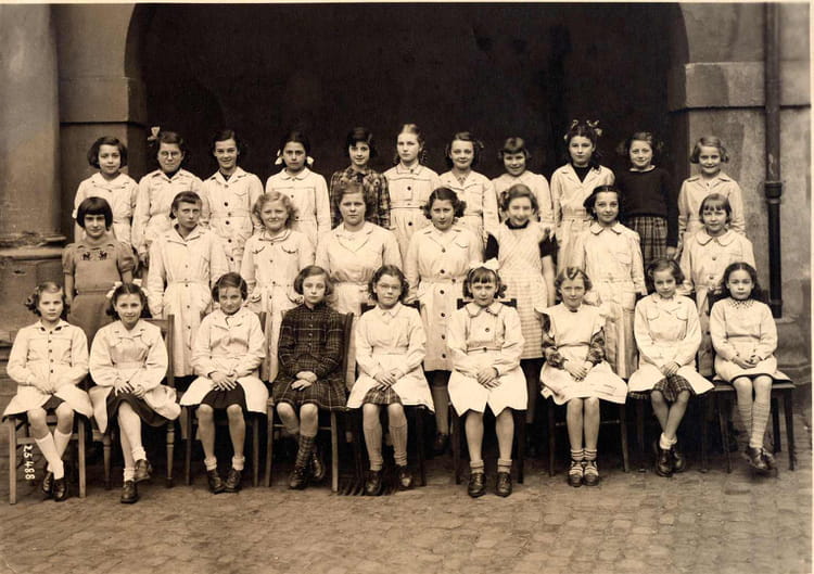 Photo de classe 7e A Année 1950/51 de 1951, Collège Moderne - Copains d ...