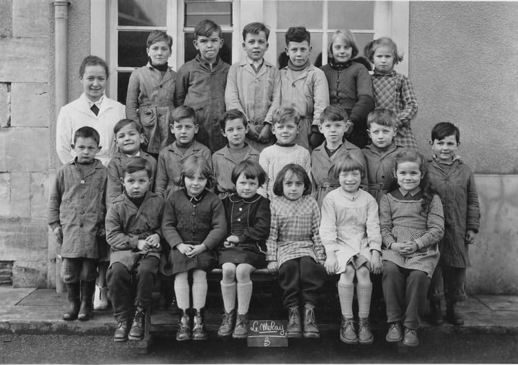 Photo de classe CP de 1957, ECOLE PRIMAIRE DU MOLAY - Copains d'avant