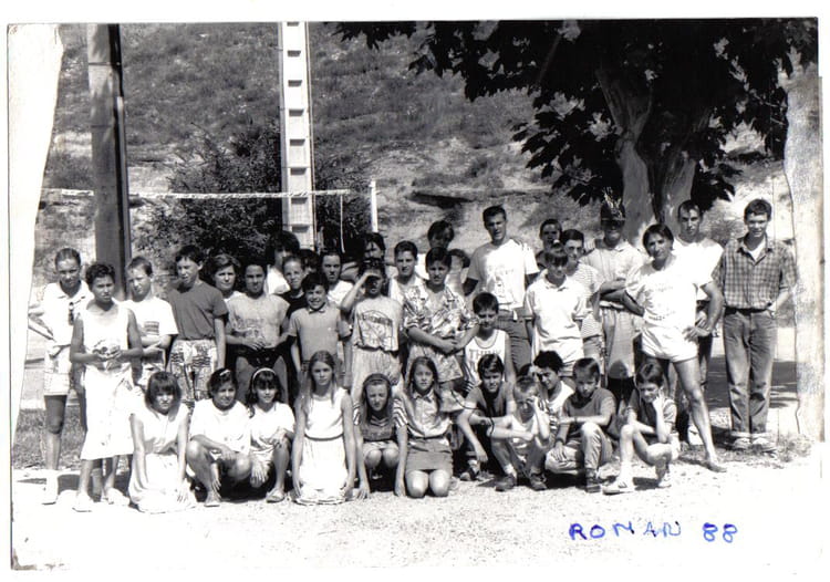 Photo de classe Stage romans 1988 de 1988, FCSM NATATION - Copains d'avant