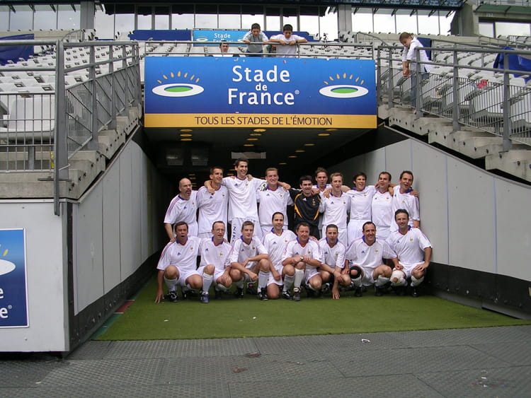 Photo de classe Match MIKO France-MIKO Italie sur la pelouse du stade ...