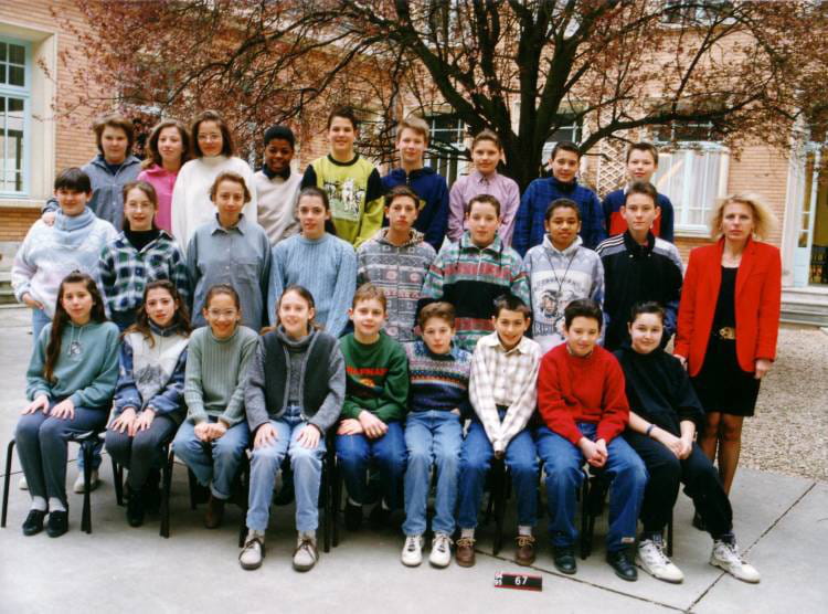 Photo de classe 6ème 7 de 1994, Collège Perrot D'ablancourt - Copains d ...