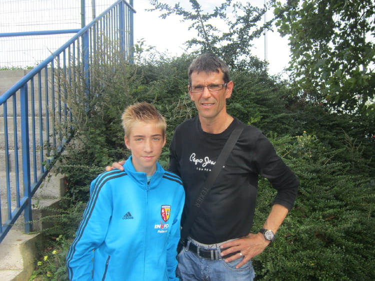 Photo de classe Jonathan et Jean Louis Garcia. de 2011, RC LENS ...