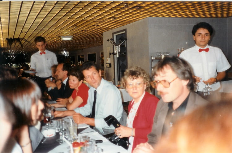 Photo de classe 1990 09 19 repas de depart0005 de 1990, ESSO SAF ...