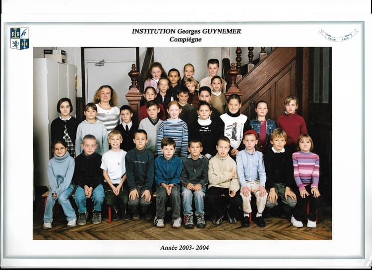 Photo de classe 2003-2004 de 2003, INSTITUTION GUYNEMER - Copains d'avant