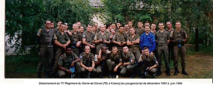 Photo de classe B.G.B.H 3 ( 71°RG) de 1994, 71 ème Rg - Copains d'avant