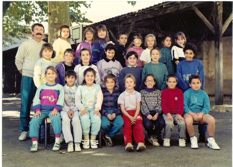Photo de classe CM1 de 1990, Ecole Pasteur (Fleurance) - Copains d'avant