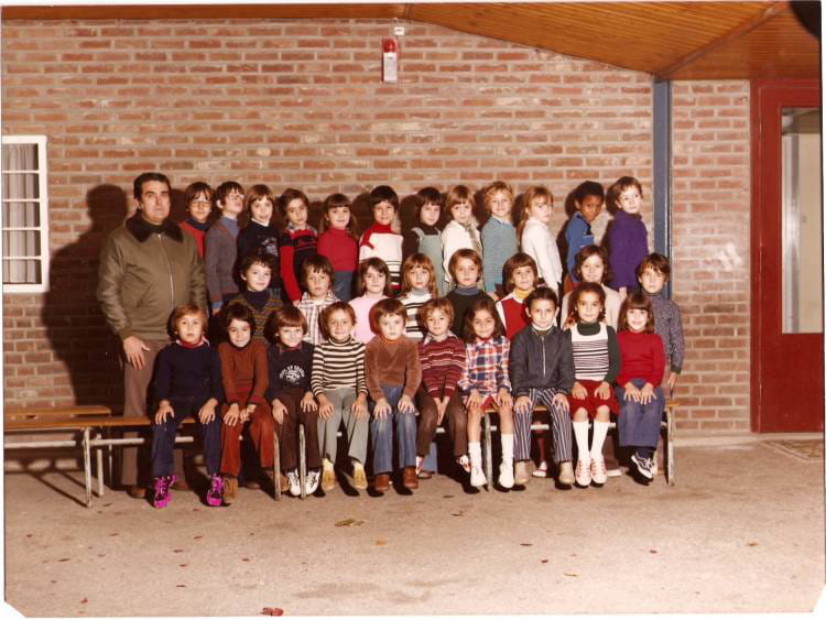 Photo de classe Marcouville 1 - 1977 de 1977, Ecole Marcouville 1 ...