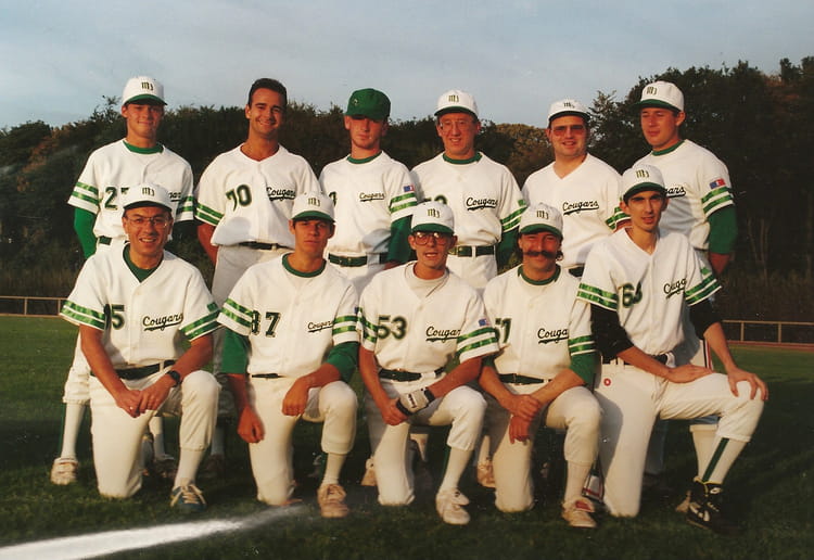 Photo de classe Equipe Seniors 1993 de 1993, MONTIGNY BASEBALL COUGARS ...