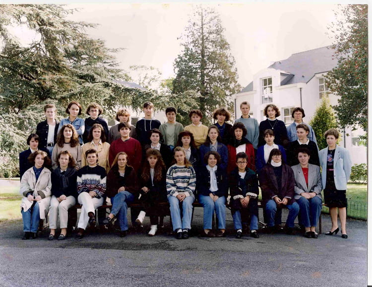 Photo de classe BTS 2ème année Assistante Direction de 1992, Lycée ...