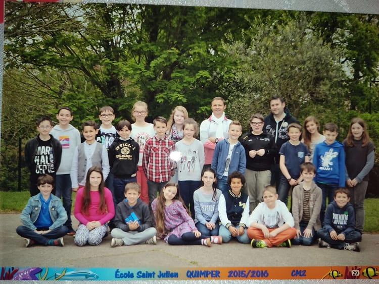 Photo de classe Photo de classe CM2 2015-2016 de 2015, ECOLE SAINT ...