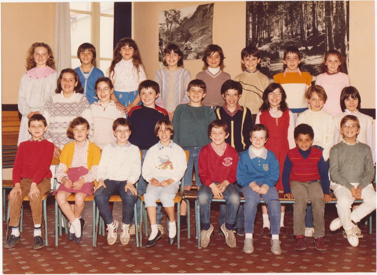 Photo de classe CM1 de 1984, ECOLE EMILE GEBHART - Copains d'avant