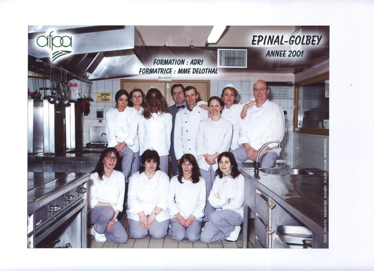 Photo de classe Agent de Restauration de 2001, Afpa Golbey - Copains d ...