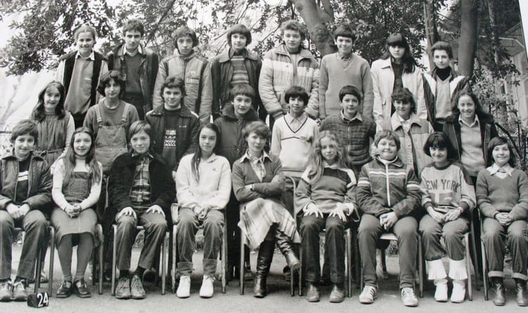 Photo de classe 5éme4 paul-riquet 1980/81 de 1980, Collège Paul Riquet ...