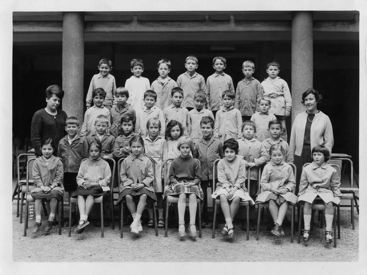 Photo de classe 1962 de 1962, ECOLE ALSACIENNE - Copains d'avant