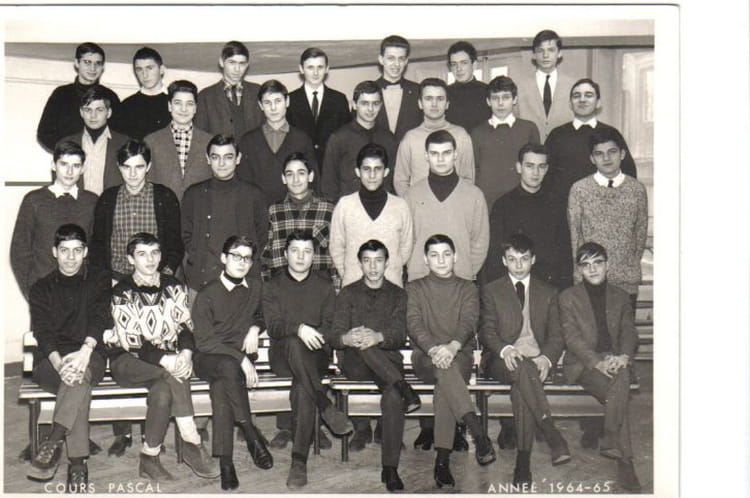 Photo de classe Année 1964 - 1965 de 1965, COURS PASCAL - Copains d'avant
