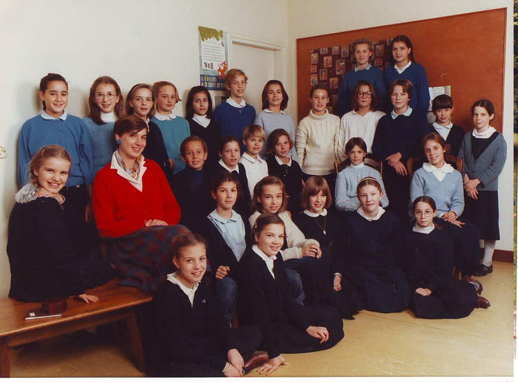 Photo de classe 5ème 3 1985-86 de 1986, Collège Madeleine Daniélou ...