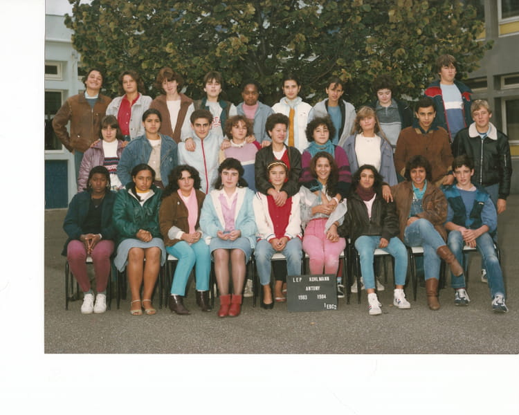 Photo de classe 1EBC2 de 1984, PIERRE KOHLMANN - Copains d'avant