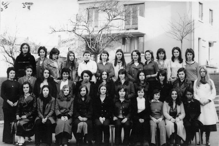 Photo de classe 3ème de 1971, Collège Gaston Soufflay - Copains d'avant