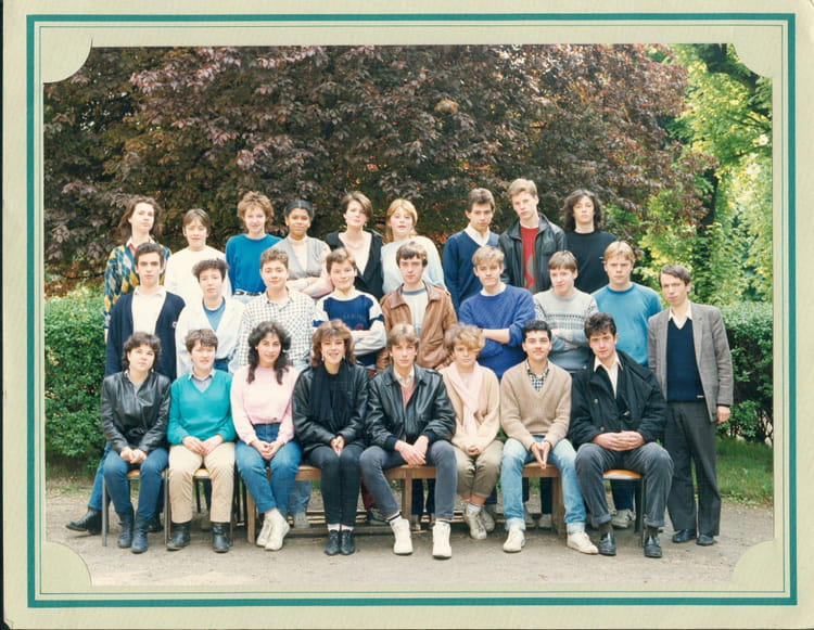 Photo de classe Classe de Seconde de 1985, Lycée Epin - Copains d'avant