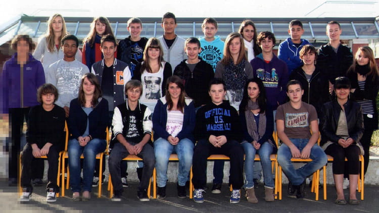 Photo de classe 3°B de 2012, Collège Eugène Le Roy - Copains d'avant