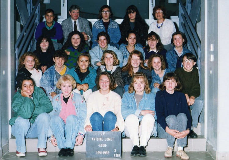 Photo de classe Antoine LOMET 3E STBS de 1990, Lycée Professionnel ...