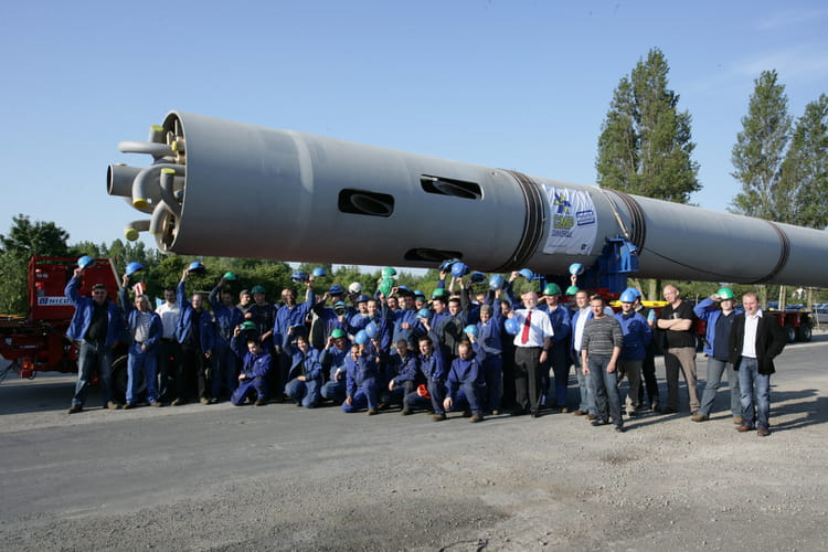 Photo de classe Départ d'un RISER CAISSON de 2010, CMP DUNKERQUE ...
