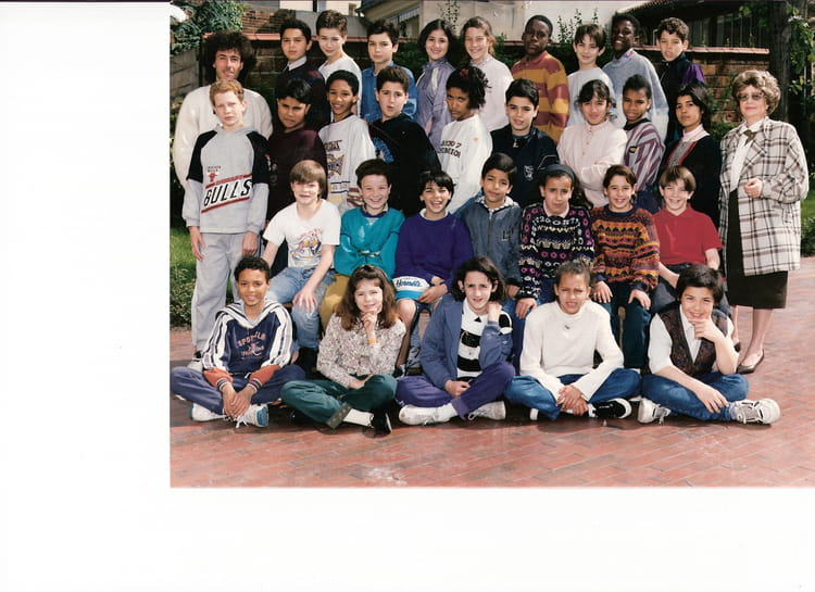 Photo de classe Cm 1 de 1991, ECOLE INSTITUTION SEGAUX - Copains d'avant
