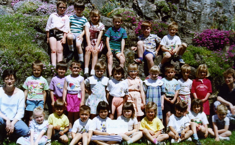 Photo de classe Classe enfantine de 1992, Ecole Leon Jacquemin ...