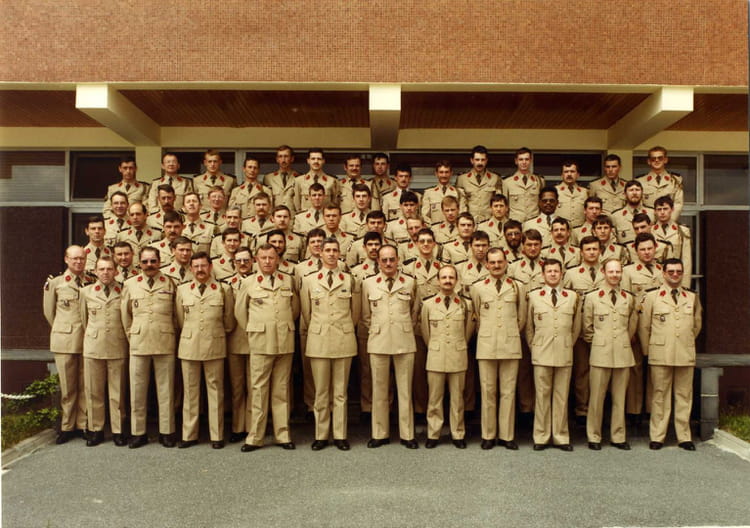 Photo de classe Sous-Officiers du 4ème RA de 1983, 4eme R.a (Regiment D ...