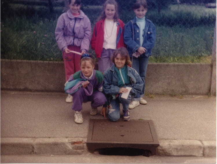 Photo de classe Cinq copines d'enfance de 1991, OGS - Copains d'avant