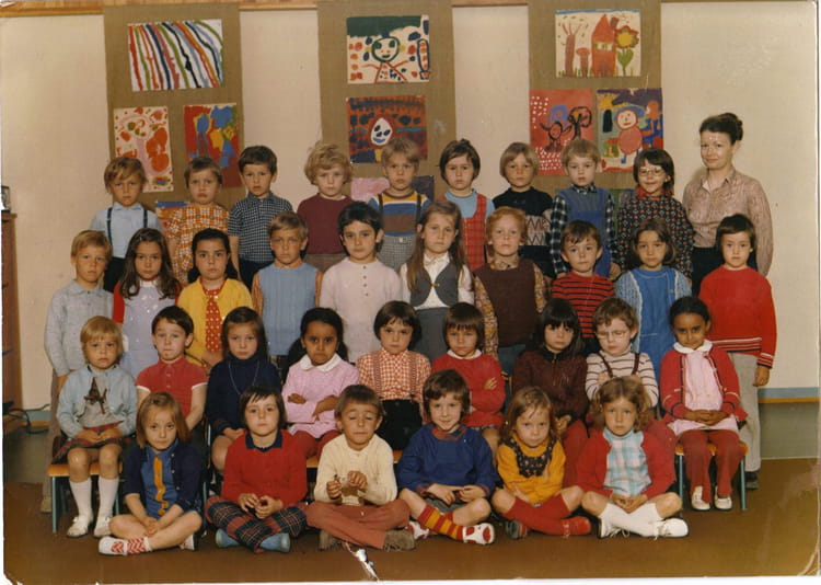 Photo de classe 1ère année de maternelle de 1972, ECOLE CATHERINE ...
