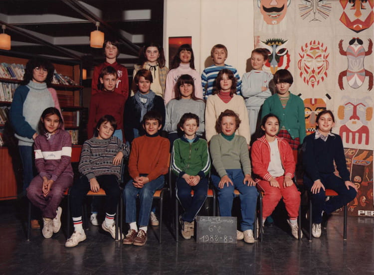 Photo de classe 6 eme 2 college emile thomas de 1982, Collège Emile ...