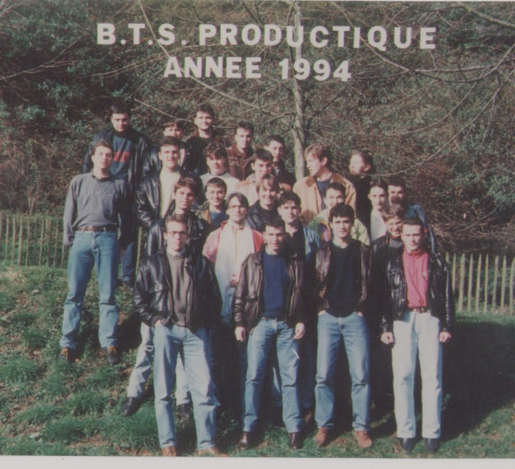 Photo de classe BTS PRODUCTIQUE de 1994, Lycée Chaptal - Copains d'avant
