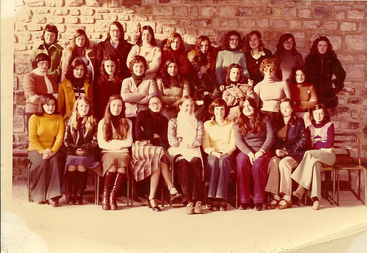 Photo de classe Lycee edouard gand G1 de 1975, Lycée Edouard Gand - Copains d'avant