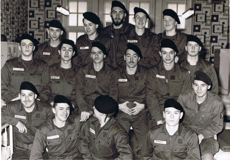 Photo de classe CIFC 80/12 1ère compagnie codo vert chambre 3 de 1980 ...