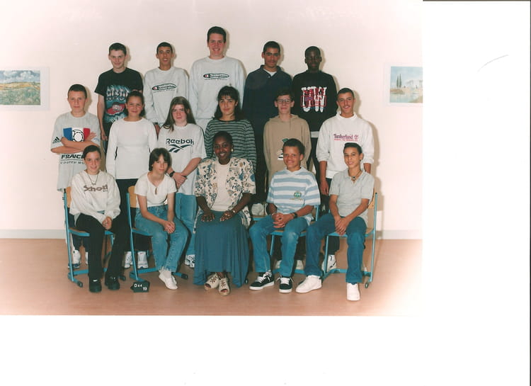 Photo de classe Segpa de 1995, Collège André Doucet - Copains d'avant