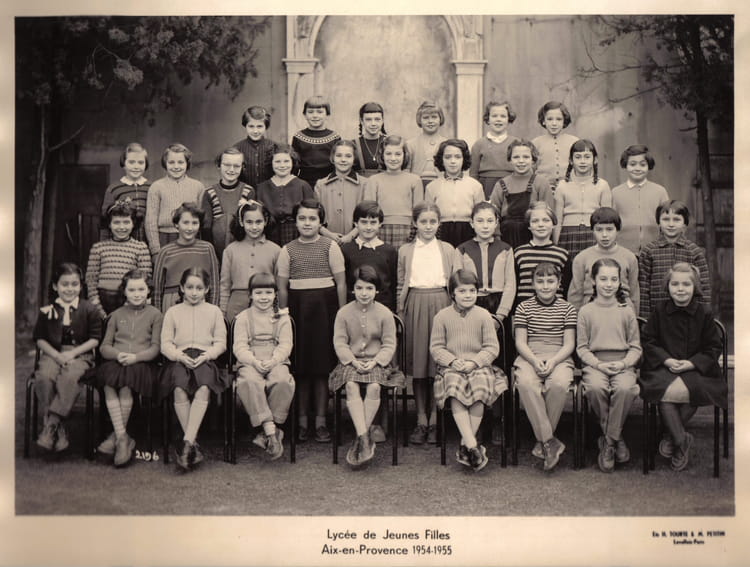 Photo de classe Classe de 7ème. 1955-56 de 1955, Collège Des Prêcheurs ...