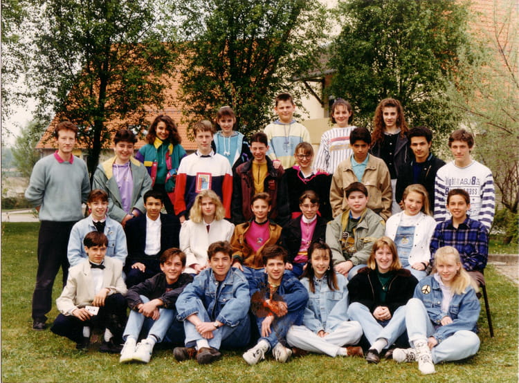 Photo de classe 4ème Alsace de 1991, Collège Georges Forlen - Copains d ...