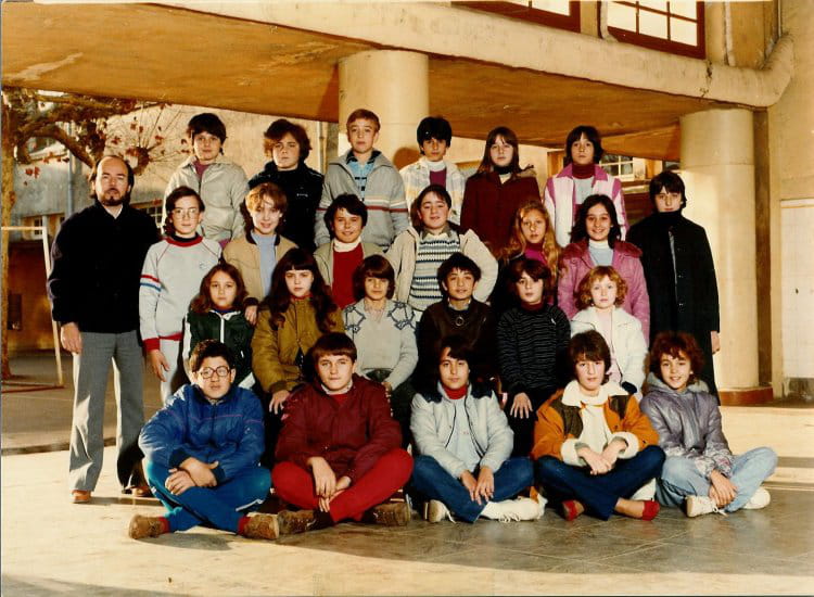 Photo de classe 6ième de 1981, Collège Jean Jaurès - Copains d'avant