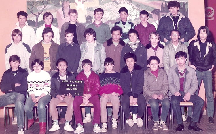 Photo de classe Classe tourneur fraiseur lycée pierre émile martin de 1984, Lycée Pierre-emile ...