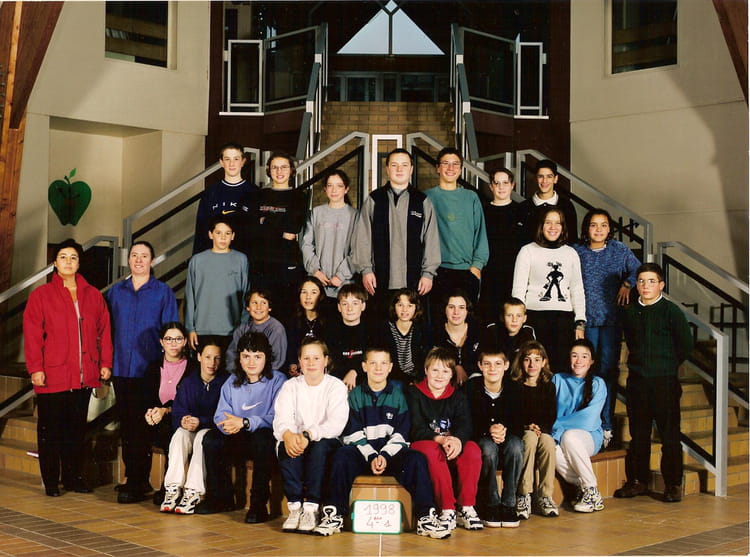 Photo de classe 4°1 de 1998, Collège Saint-simon - Copains d'avant