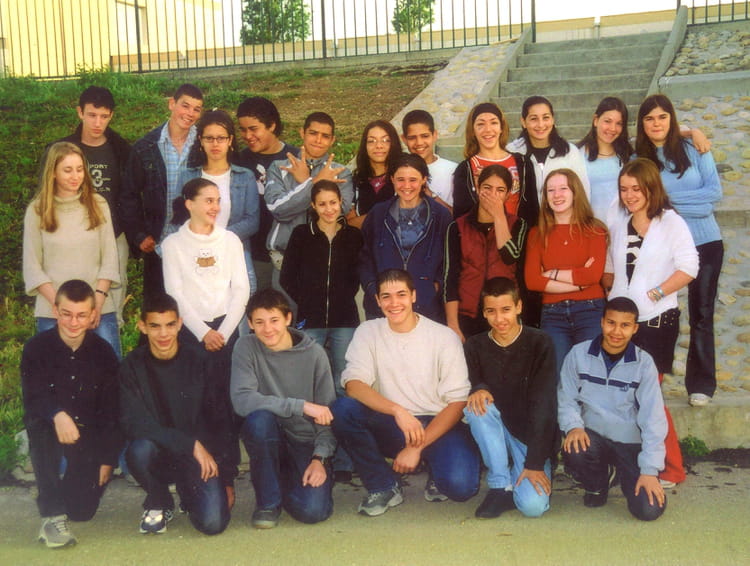 Photo de classe 3è 2 année 2002-2003 de 2002, Collège Emile Malfroy ...
