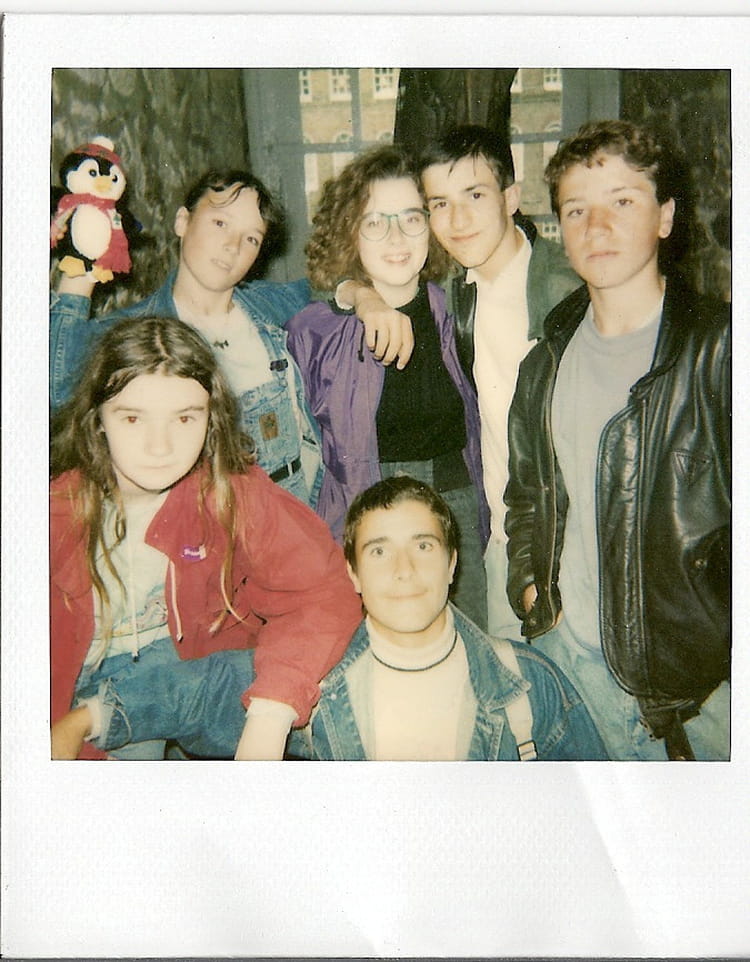 Photo de classe Voyage scolaire en Angleterre de 1989, Ecole De L ...