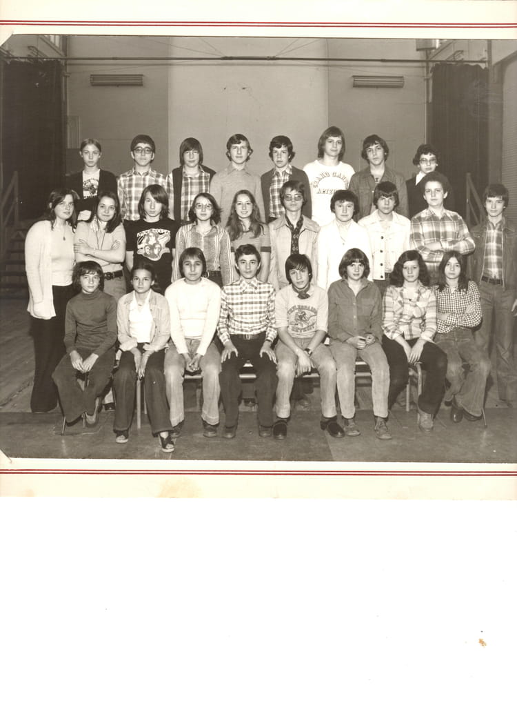Photo de classe Classe de 3eme de 1975, Collège Paul Bert Saint-mandé ...