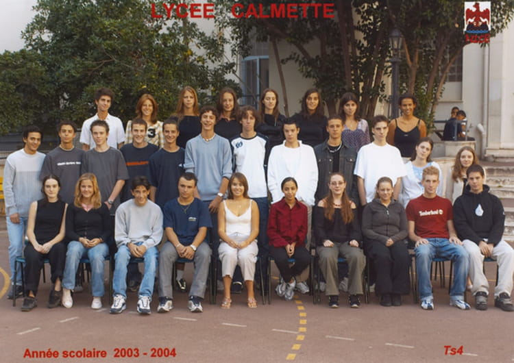 Photo de classe TS4 de 2003, Lycée Albert Calmette - Copains d'avant