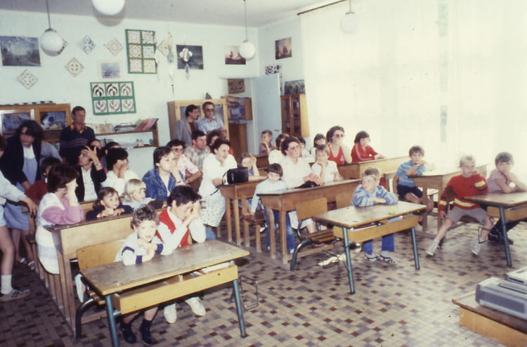 Photo de classe CP Mr Delhommeau de 1983, Groupe Scolaire Lasson-rosel ...