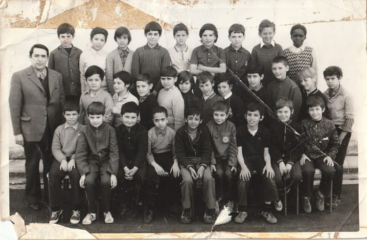 Photo de classe Cm2 avec Mr ricard de 1971, ECOLE ANATOLE FRANCE ...